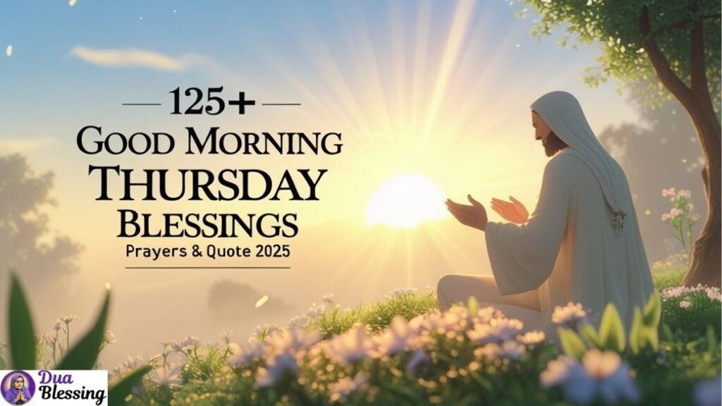 125+ Good Morning Thursday Blessings Prayers and Quotes 2025