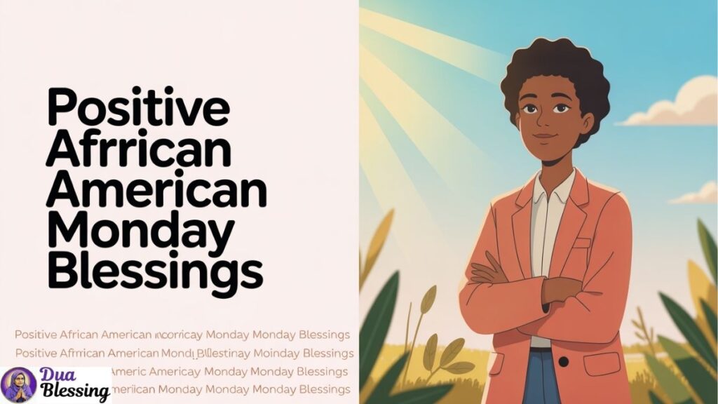 110+ African American Monday Blessings: Quotes and Images