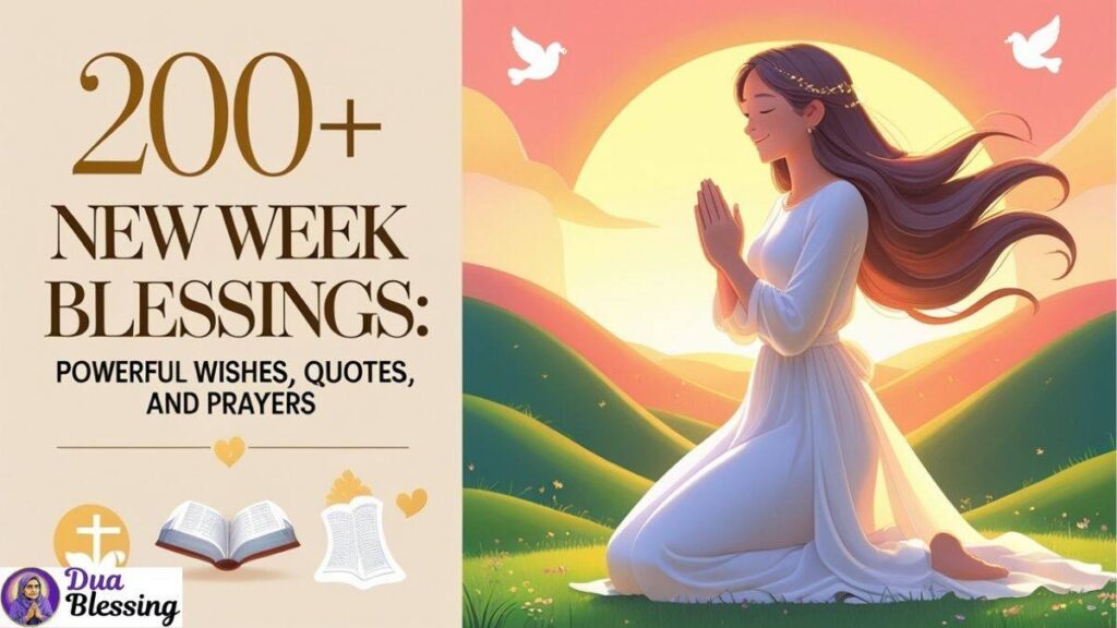 200+New Week Blessings: Powerful Wishes, Quotes, and Prayers