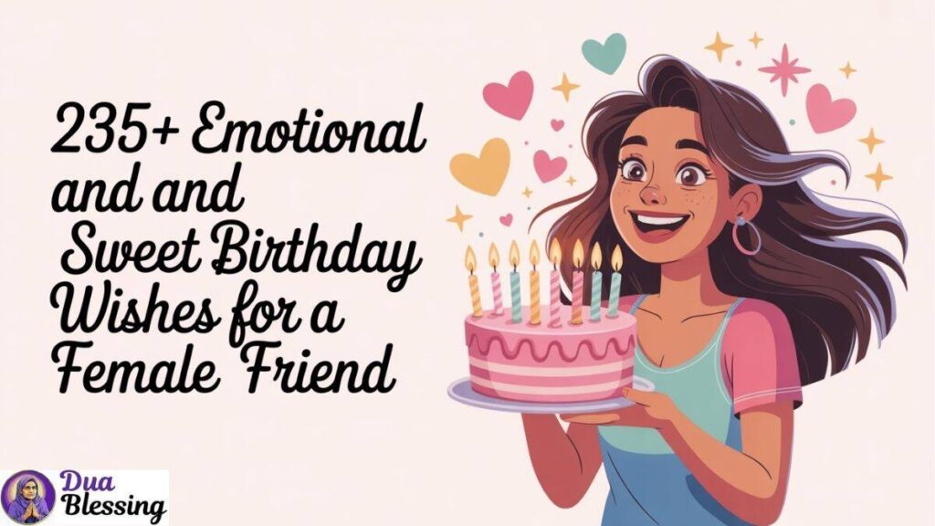 235+ Heartfelt and Sweet Birthday Wishes for a Female Friend